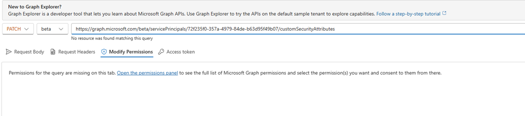 Graph Explorer を使用してエージェント ID にカスタムセキュリティ属性を付与する (暫定対応) at SE の雑記
